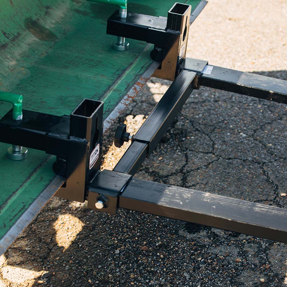 Heavy-Duty 60" Clamp-on Pallet Forks - 47" x 4" Fork Length - Optional ...