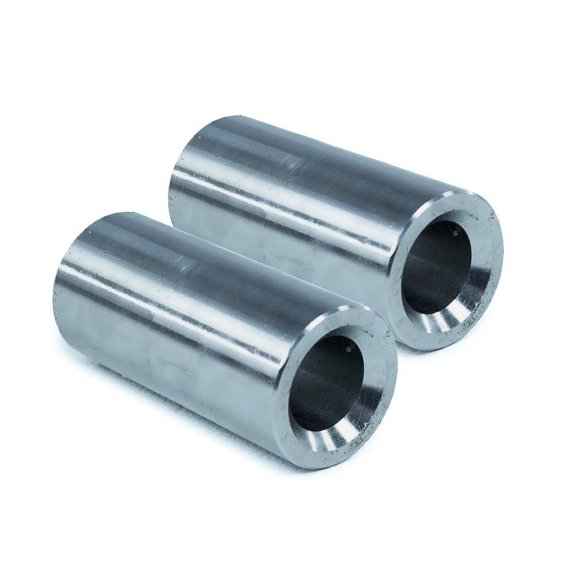 TWO HAY BALE SPEAR SLEEVES C2 bushing Weld -on spike bale 2.17" OD 4 3/ ...