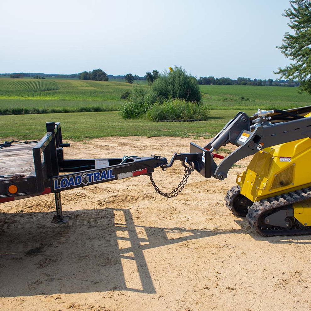 Mini Skid Steer Receiver Hitch Mount Plate | Titan Attachments