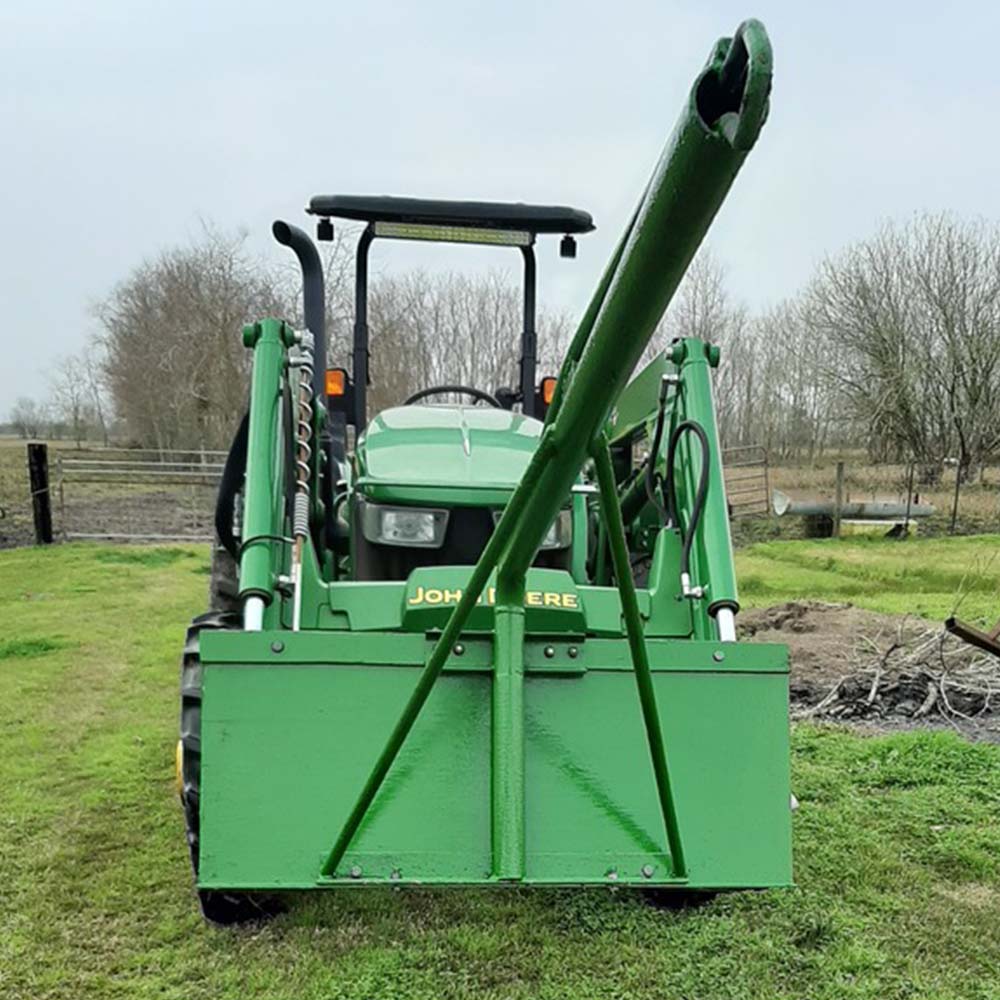 1/4" Thick Global Euro Mount Plate Fits John Deere | Titan Attachments