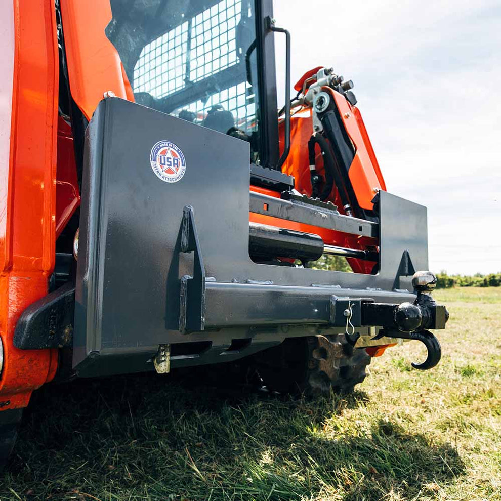USA Made Cut-Out Receiver Mount Plate Attachment | Titan Attachments
