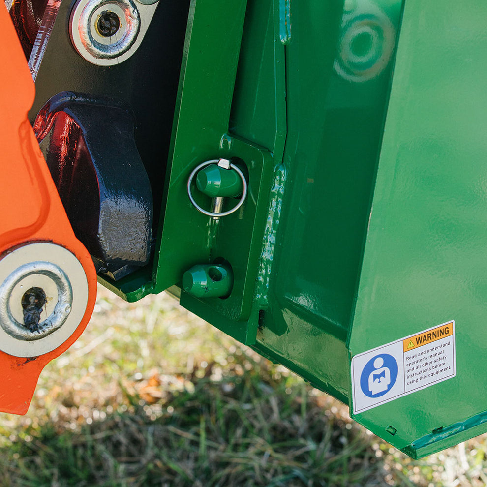 Quick Tach Adapter Fits Skid Steer Converts to John Deere Hook and Pin ...