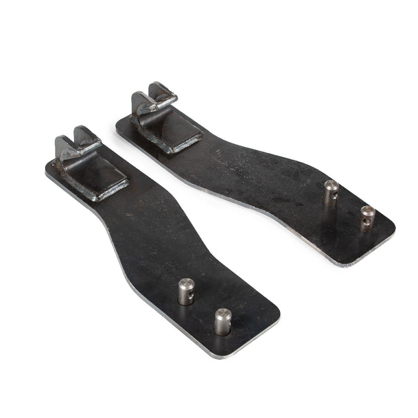 Weld-On Quick Tach Mount Plates Fits John Deere Tractor Loaders, Black ...