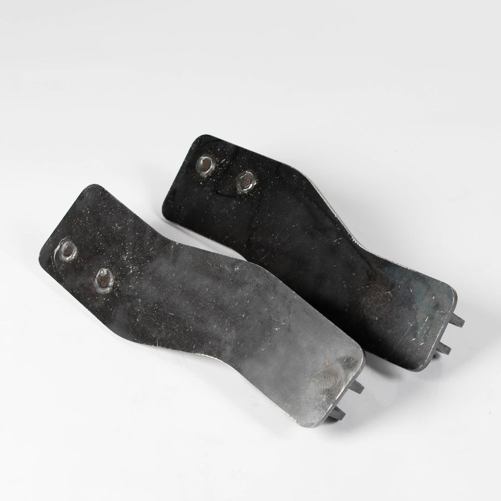 Weld-On Quick Tach Mount Plates Fits John Deere Tractor Loaders, Black ...