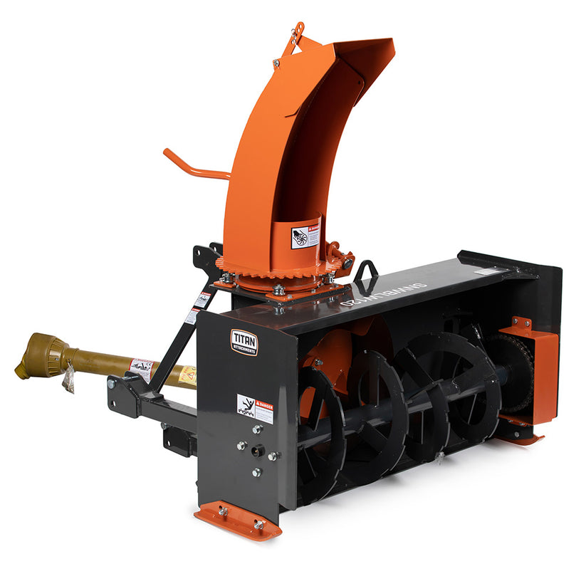 3 Point Snow Blower - Category 1 Attachment PTO Driven | Titan Attachments