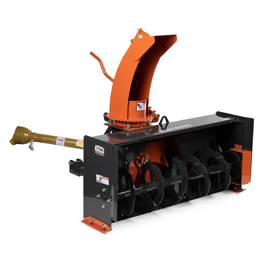 Scratch and Dent, 3 Point 5 FT Snow Blower | Titan Attachments