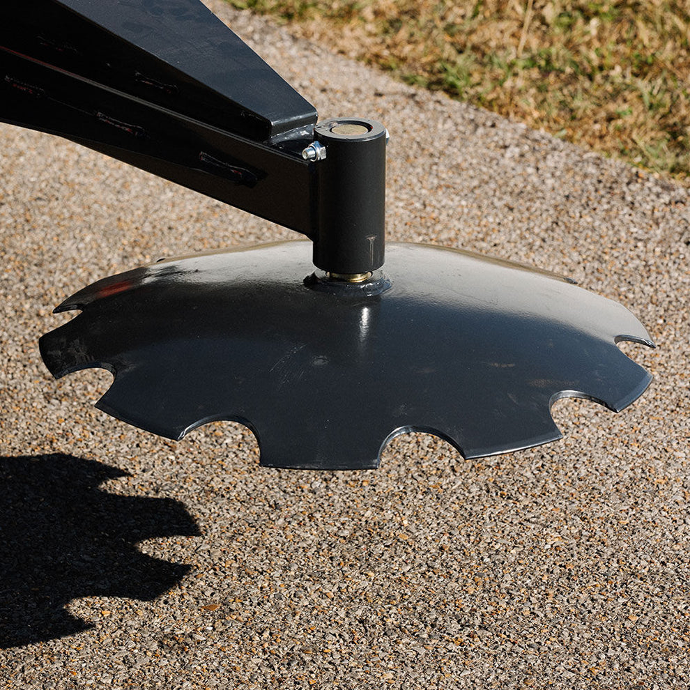 Skid Steer Ice Scraper with Down Pressure, Pivoting Center Point, and ...