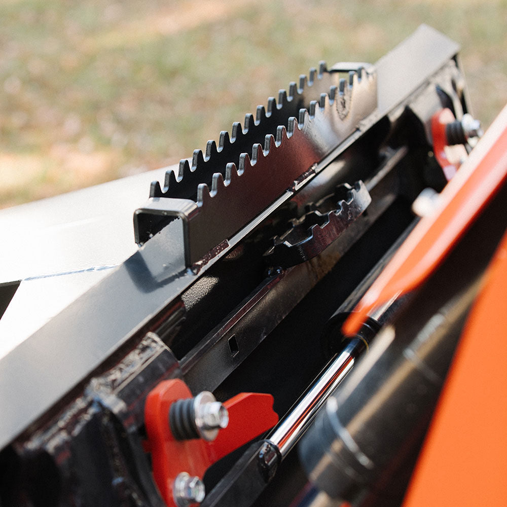 Skid Steer Ice Scraper with Down Pressure, Pivoting Center Point, and ...