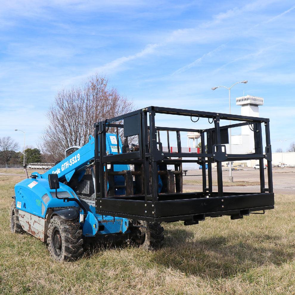Scratch and Dent, 4'x6' Telehandler Work Platform Man Basket | Titan ...