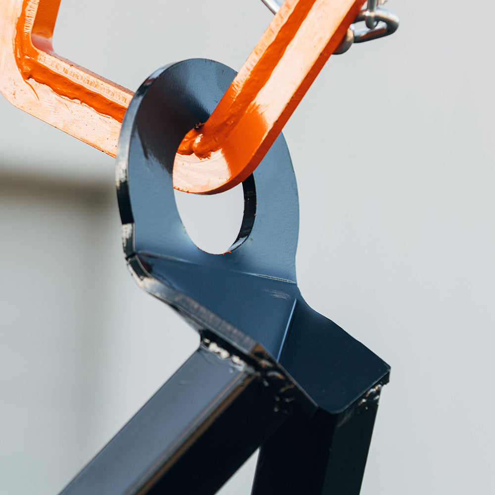 32" Steel Tele-boom Pallet Carrier - 2in x 2in Fork Tubing - Rated 1000 ...