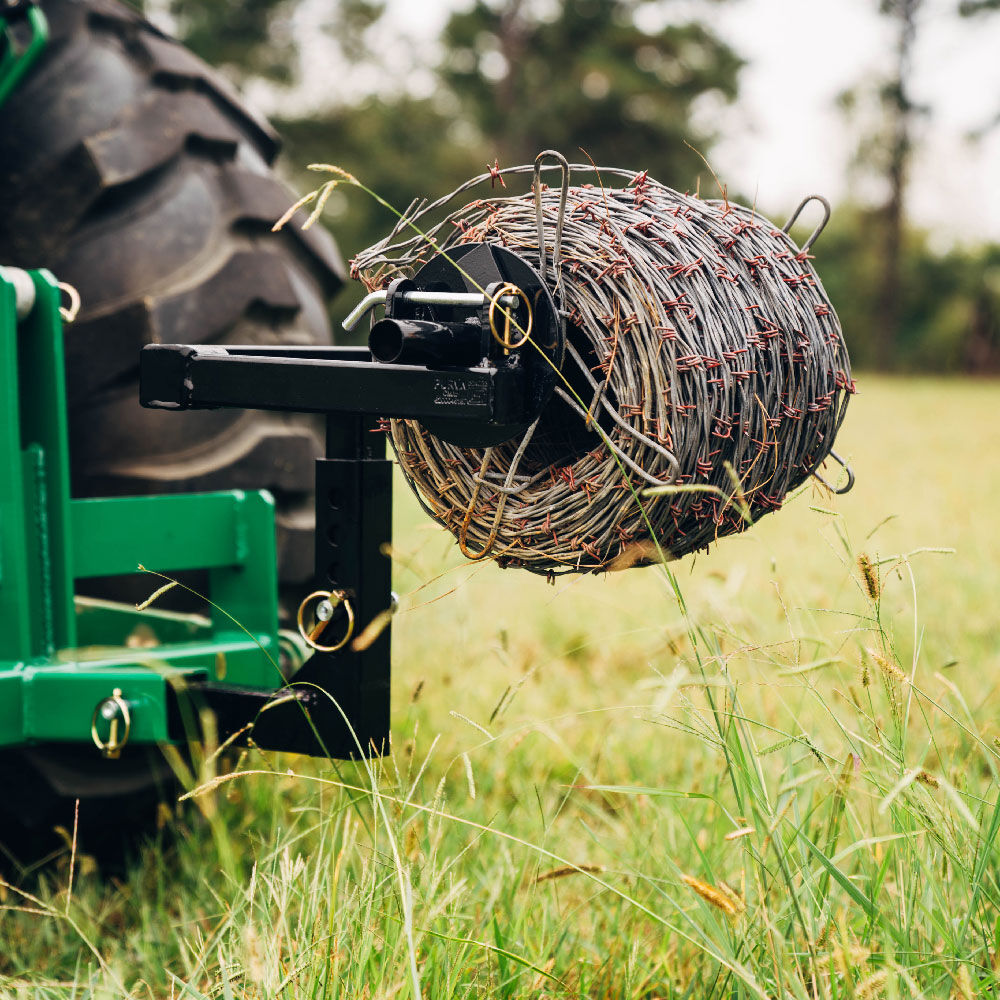 Scratch and Dent, Hitch Mounted Barbed Wire Unroller | Titan Attachments