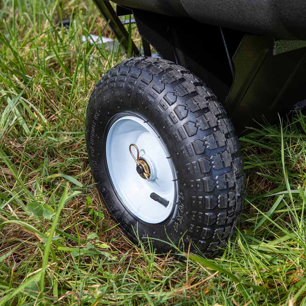 Scratch and Dent, 400 LB Economy Poly Dump Cart | Titan Attachments