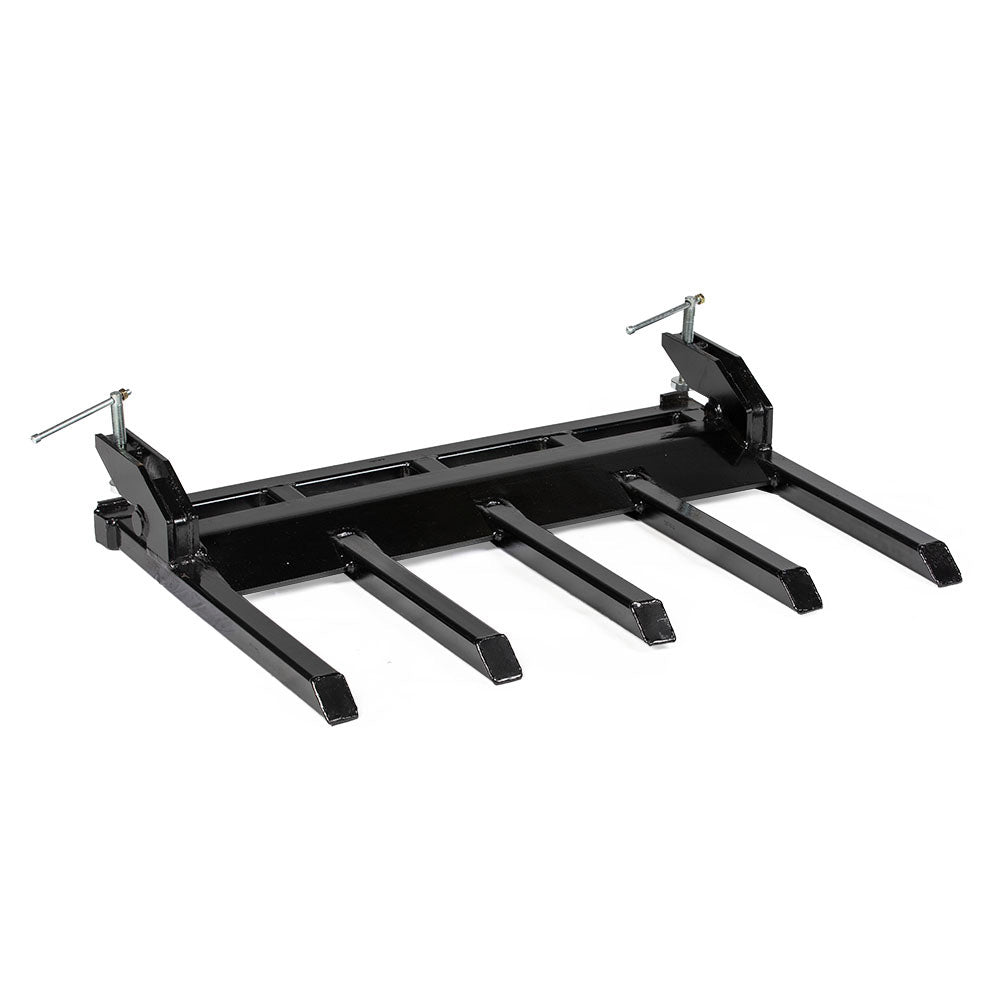 Clamp-On Debris Forks Fits Loader Buckets | Titan Attachments