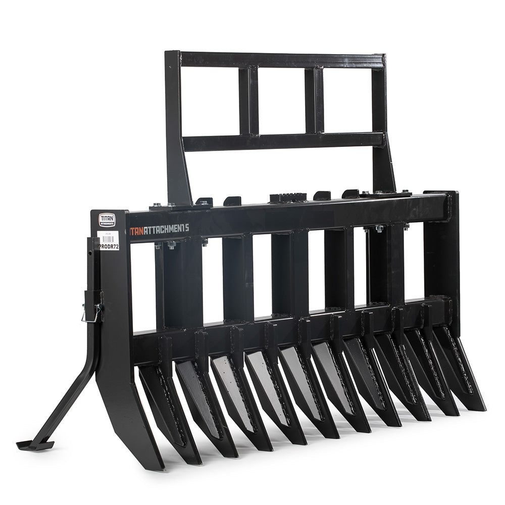 Pro Series Root Debris Rake | Titan Attachments