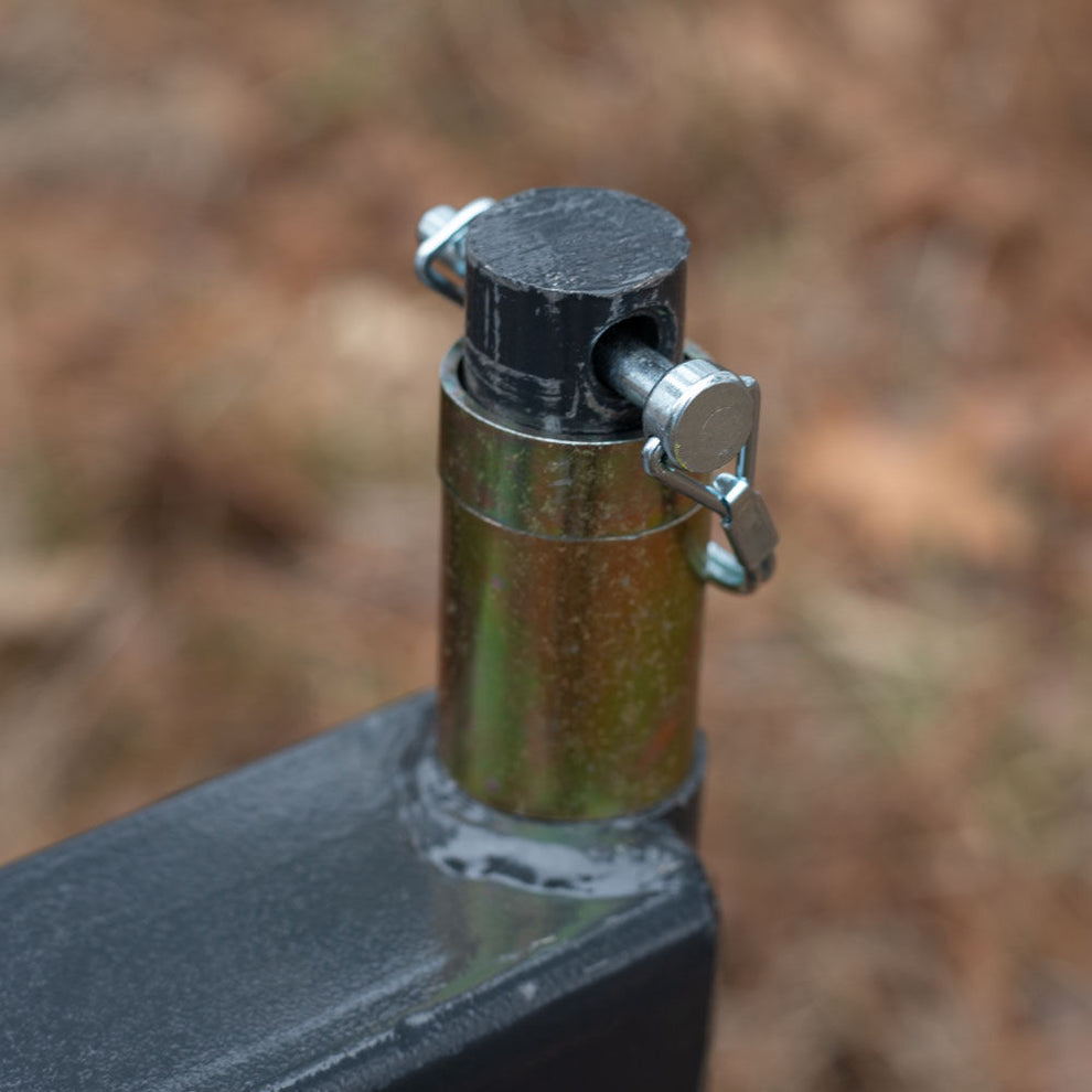 Pair of 10" Diameter Landscape Rake Wheels - Adjustable Height - Bolt ...