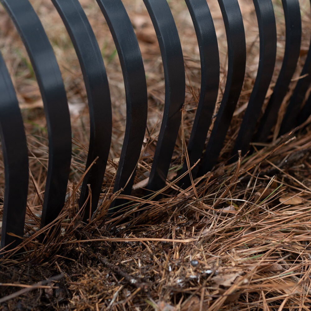 3 Point Landscape Rake for Compact Tractors - Optional Bolt-On Wheels ...