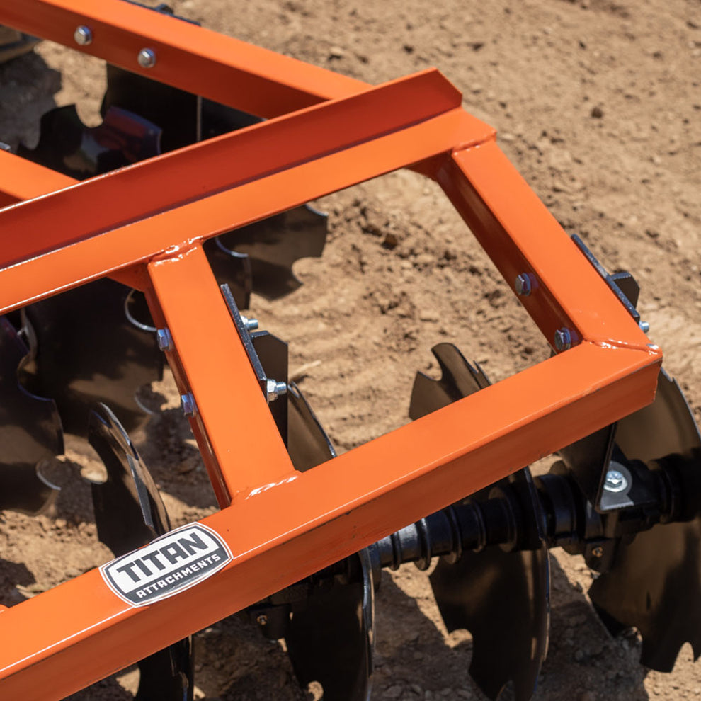 3 Point Notched Disc Harrow | Titan Attachments