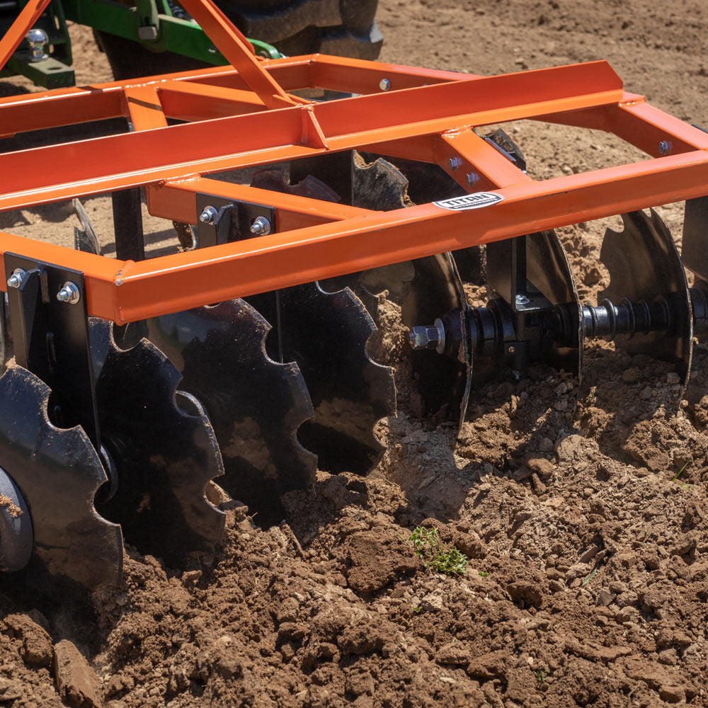 3 Point Notched Disc Harrow | Titan Attachments