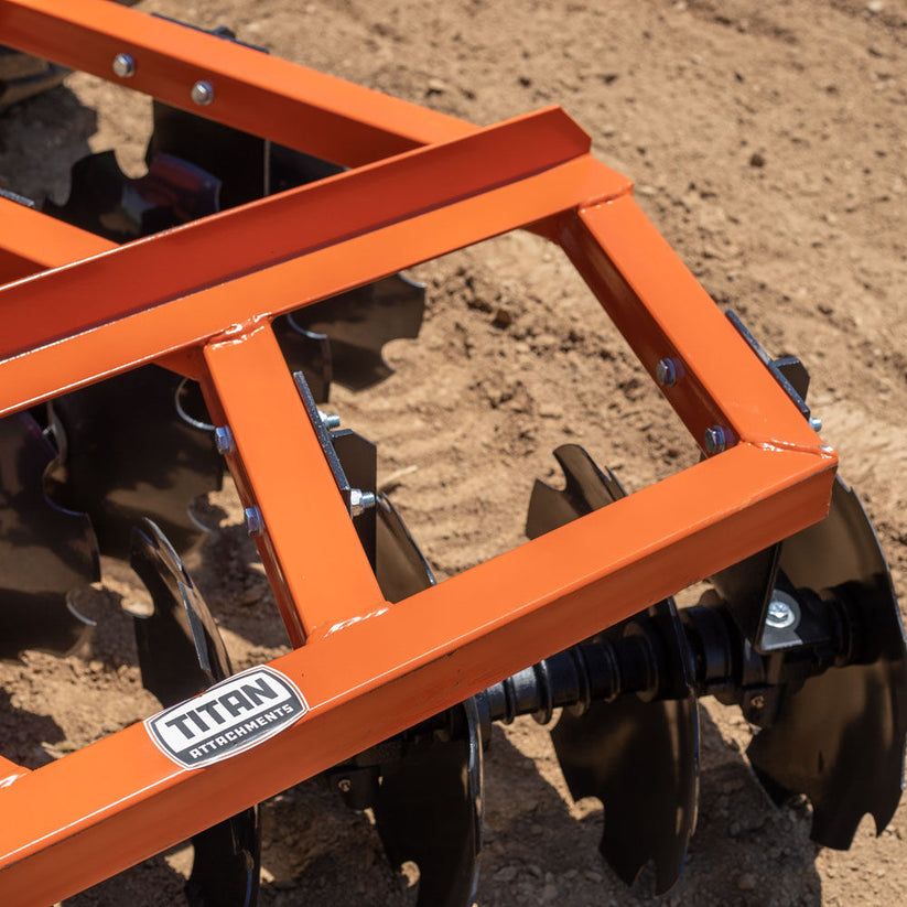 3 Point Notched Disc Harrow | Titan Attachments