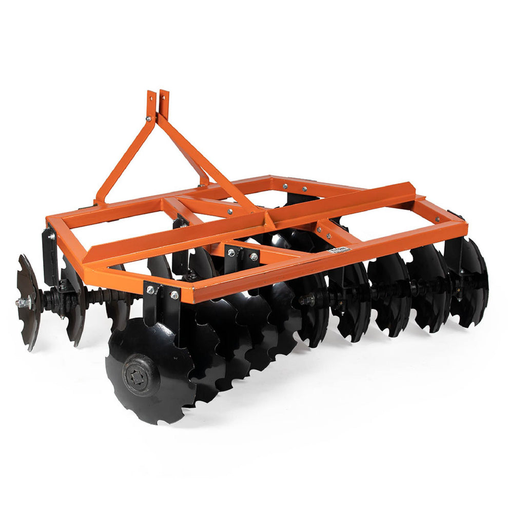 Scratch and Dent, 3 Point 6 FT Notched Disc Harrow | Titan Attachments
