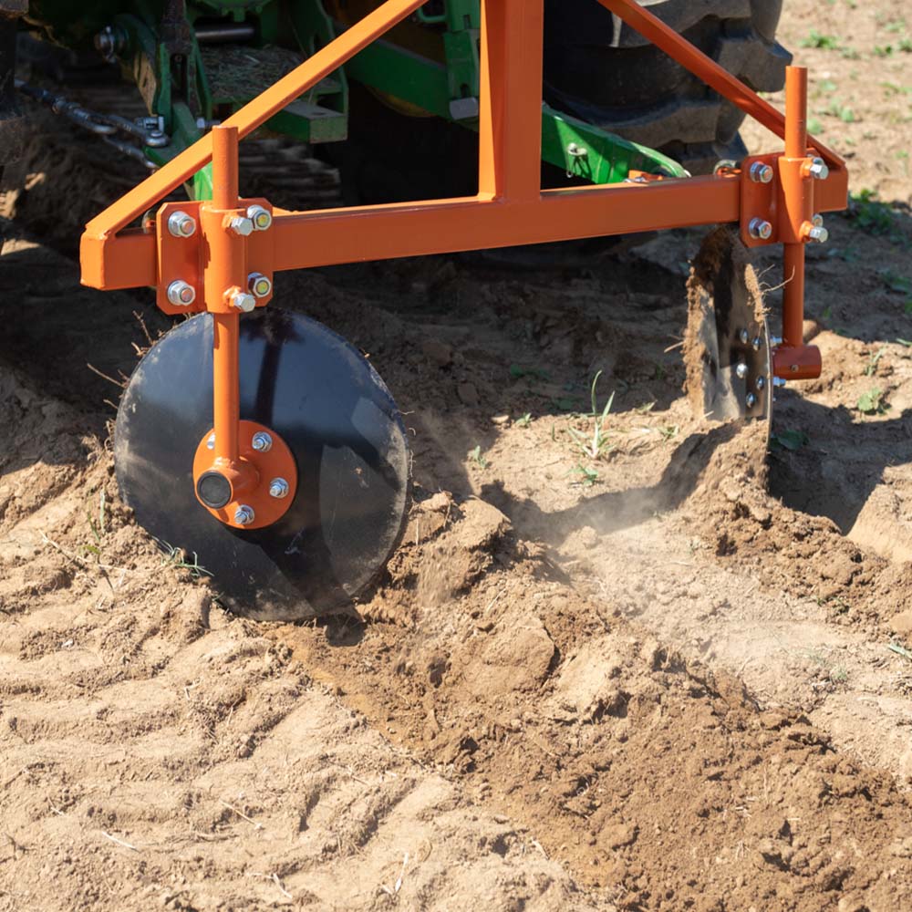 3 Point 48" Adjustable Disc Bedder Fits Category 1 Tractors | Titan ...