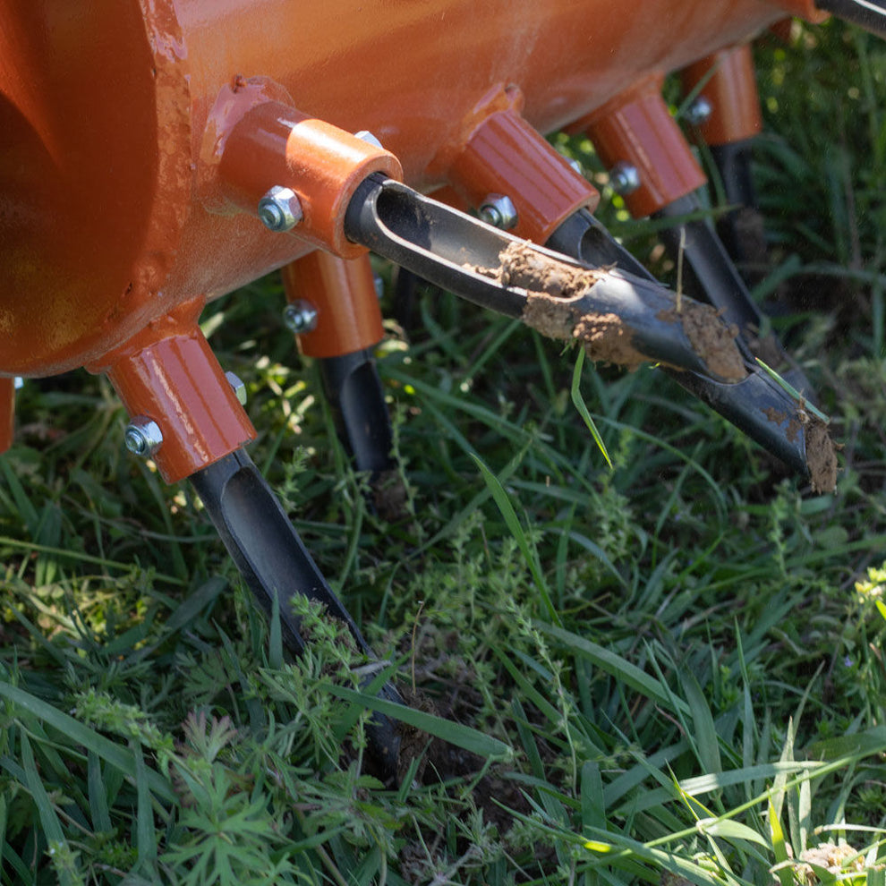 3 Point Drum Filled Plug Aerator Fits Cat 1 And 2 Tractors | Titan ...