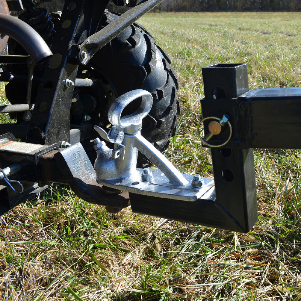 ATV Transformer Tow Frame With Landscape Rake Attachment - Bolt-On Rake ...