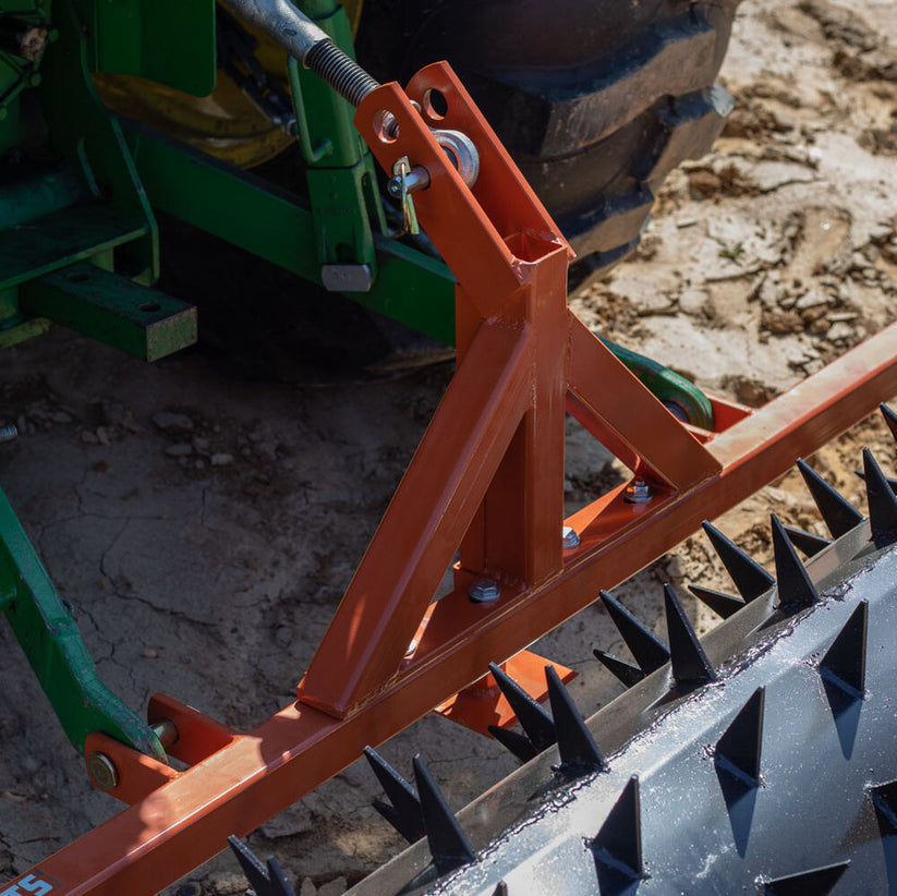 3 Point Drum Spike Aerator Fits Category 1 and 2 Tractors - Tow-Behind ...