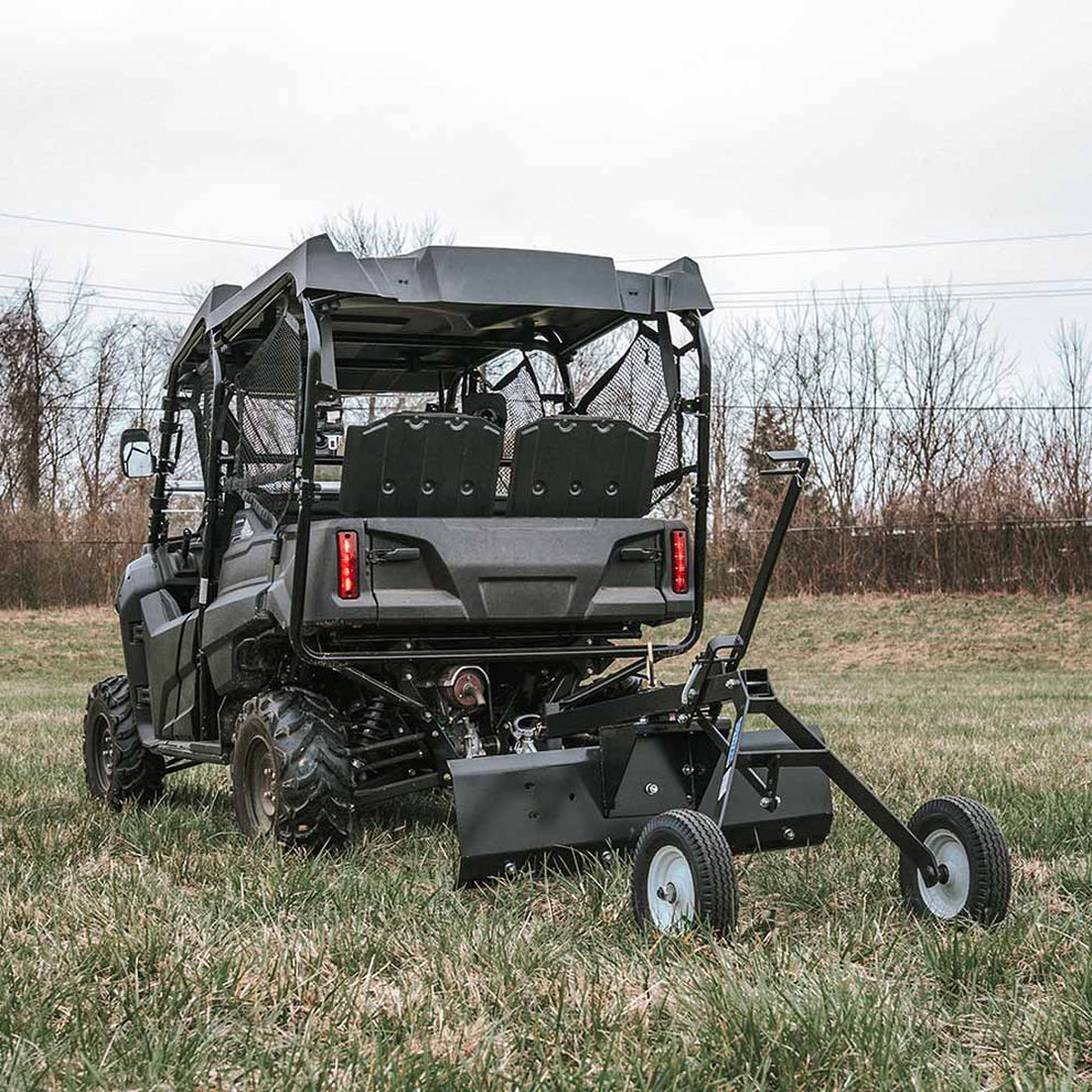 ATV & UTV Transformer Tow Frame With Grader Blade Snow Attachment ...