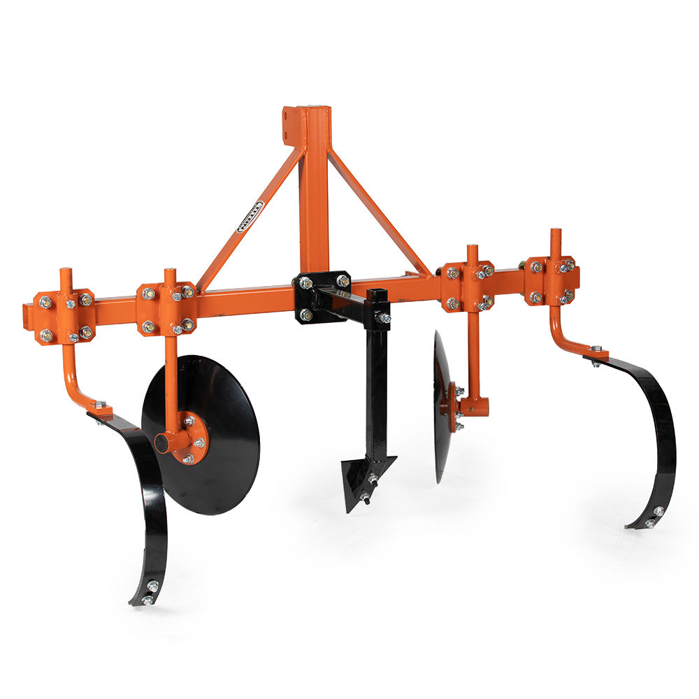 60" Adjustable Disc Bedder, Category 1, 3 Point Quick Hitch Compatible ...