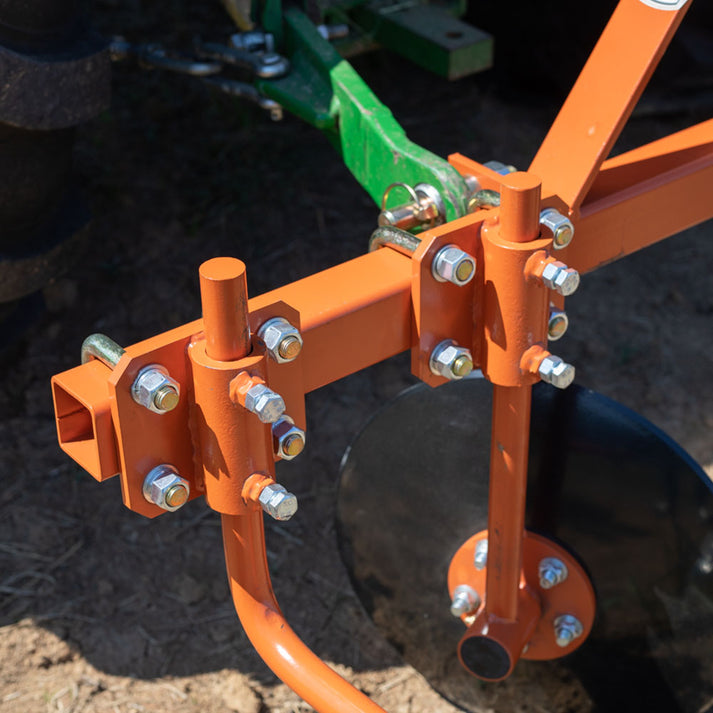 60" Adjustable Disc Bedder, Category 1, 3 Point Quick Hitch Compatible ...