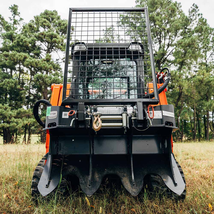 7.5 Ton Skid Steer Skidding Winch | Titan Attachments