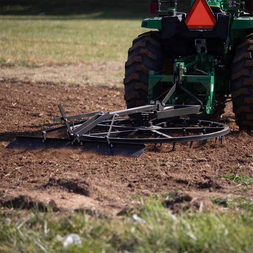 72" Arena Spin Harrow Attachment - Optional 72" Arena Rake Attachment ...