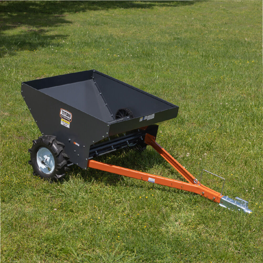 Compact Manure Spreader | Titan Attachments