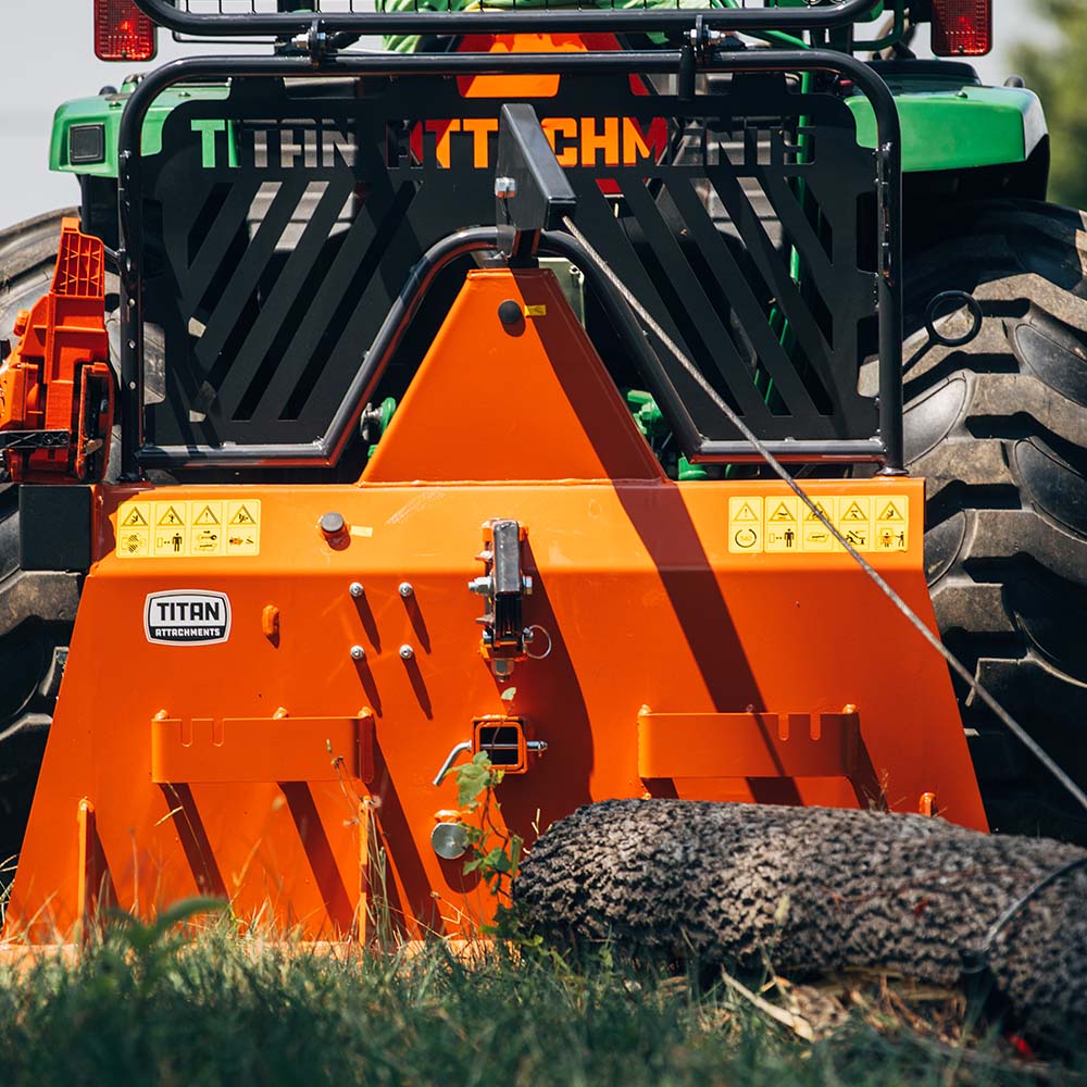 Standard Series 3 Point Manual Skidding Winch | Titan Attachments
