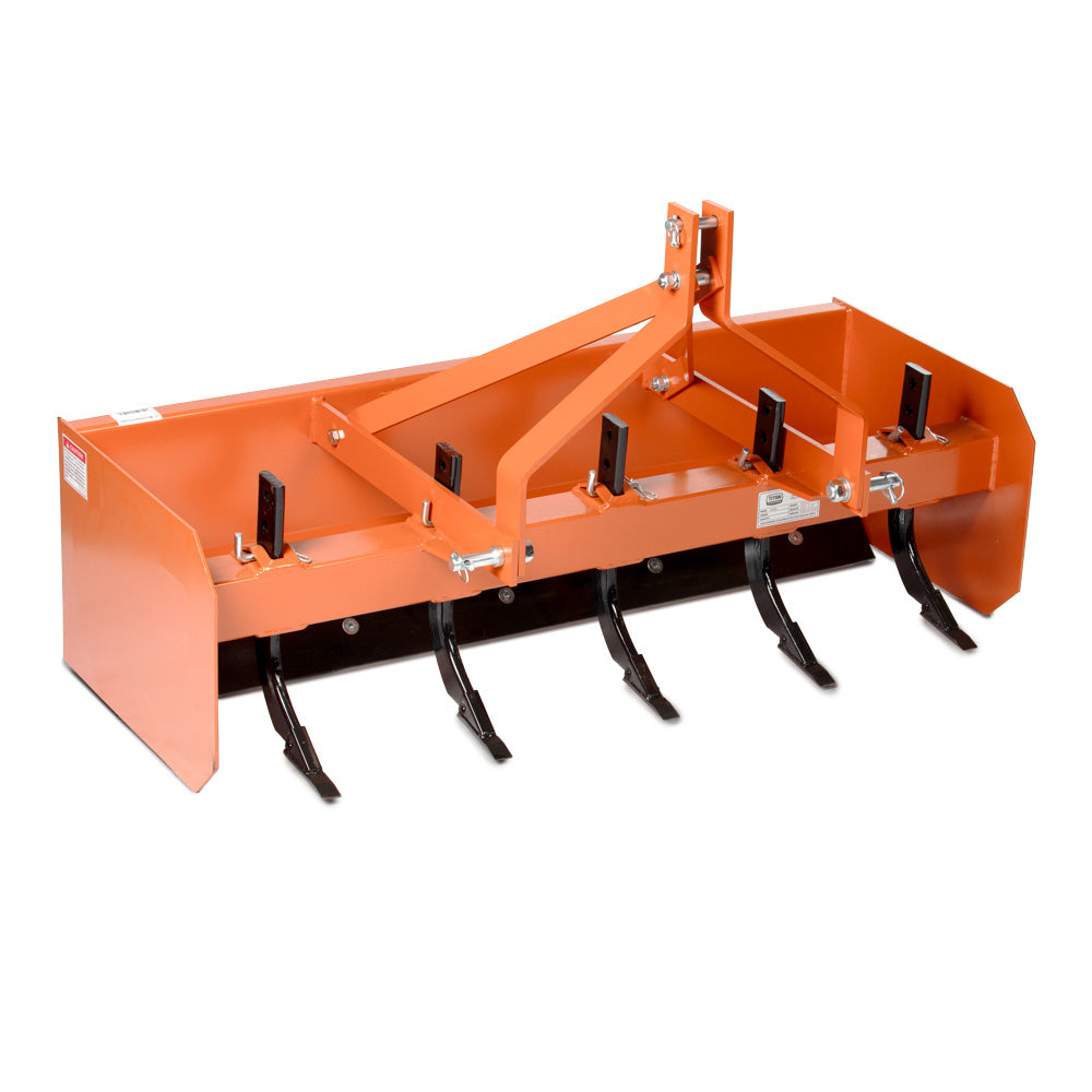 3 Point Rear Box Blade Scraper Grader | Titan Attachments