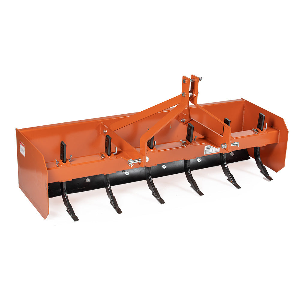 Standard Series 3 Point Rear Box Blade Scraper & Grader | Titan Attachments