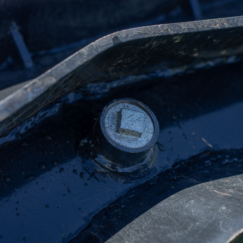 3 Point Cover Crop Crimper Roller Fits Category 1 & 2 Tractors - Holds ...