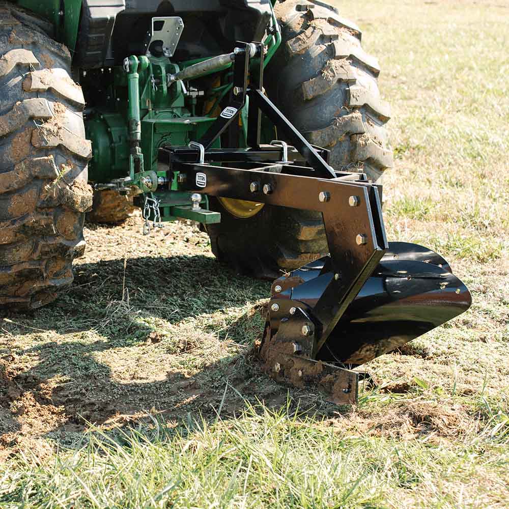 3 Point Double Bottom Turn Plow Fits Cat 1 Tractors | Titan Attachments