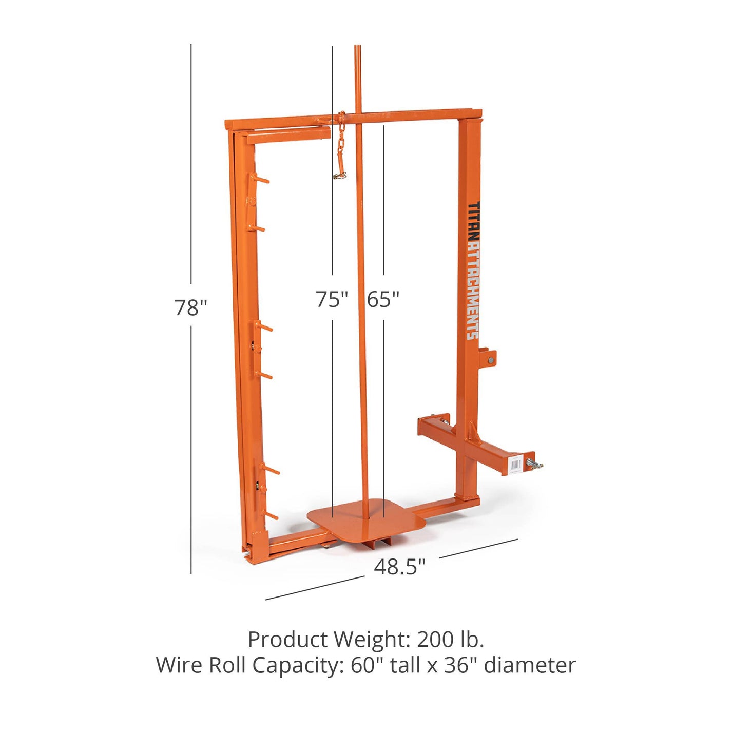 3 Point Fence Stretcher and Unroller Heavy Wire Fencing Fits Cat 1 ...