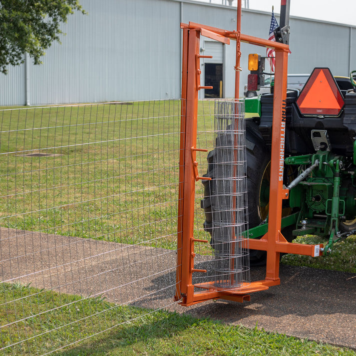 3 Point Fence Stretcher and Unroller Heavy Wire Fencing Fits Cat 1 ...