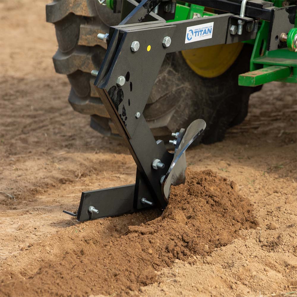 3 Point Single Bottom Turn Plow Fits Category 1 | Titan Attachments
