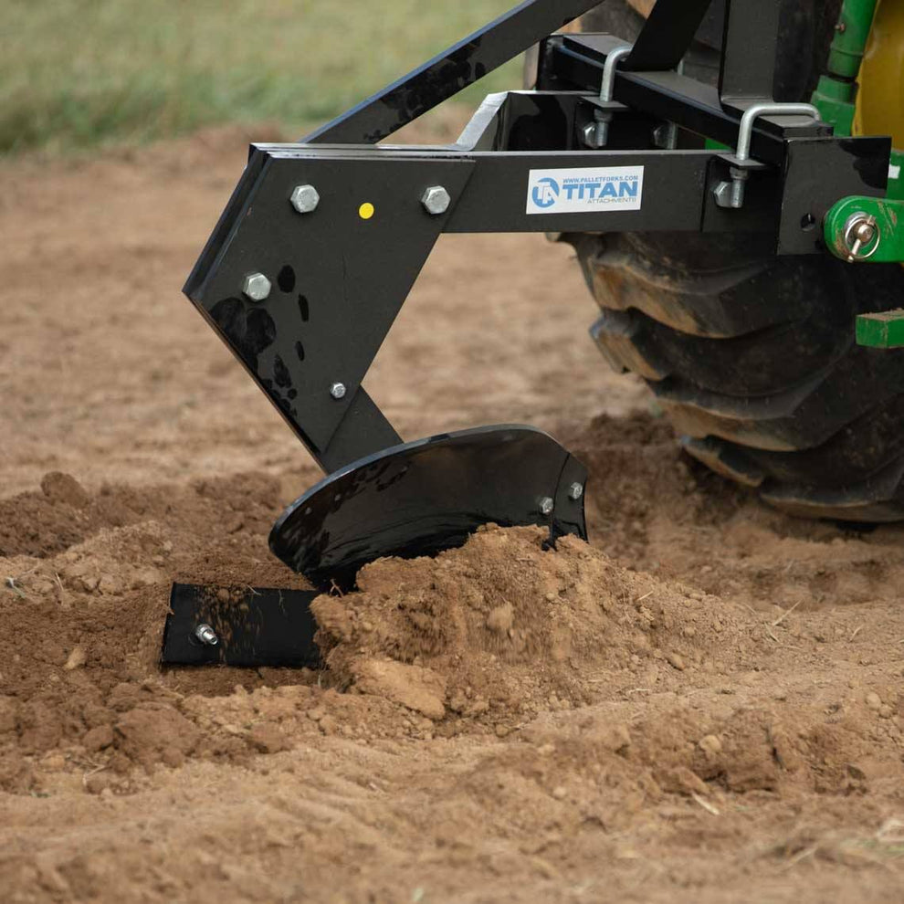 3 Point Single Bottom Turn Plow Fits Category 1 | Titan Attachments