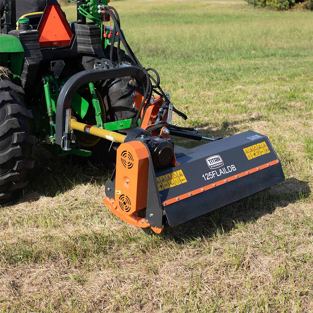3 Point Offset Ditch Bank Flail Mower | Titan Attachments