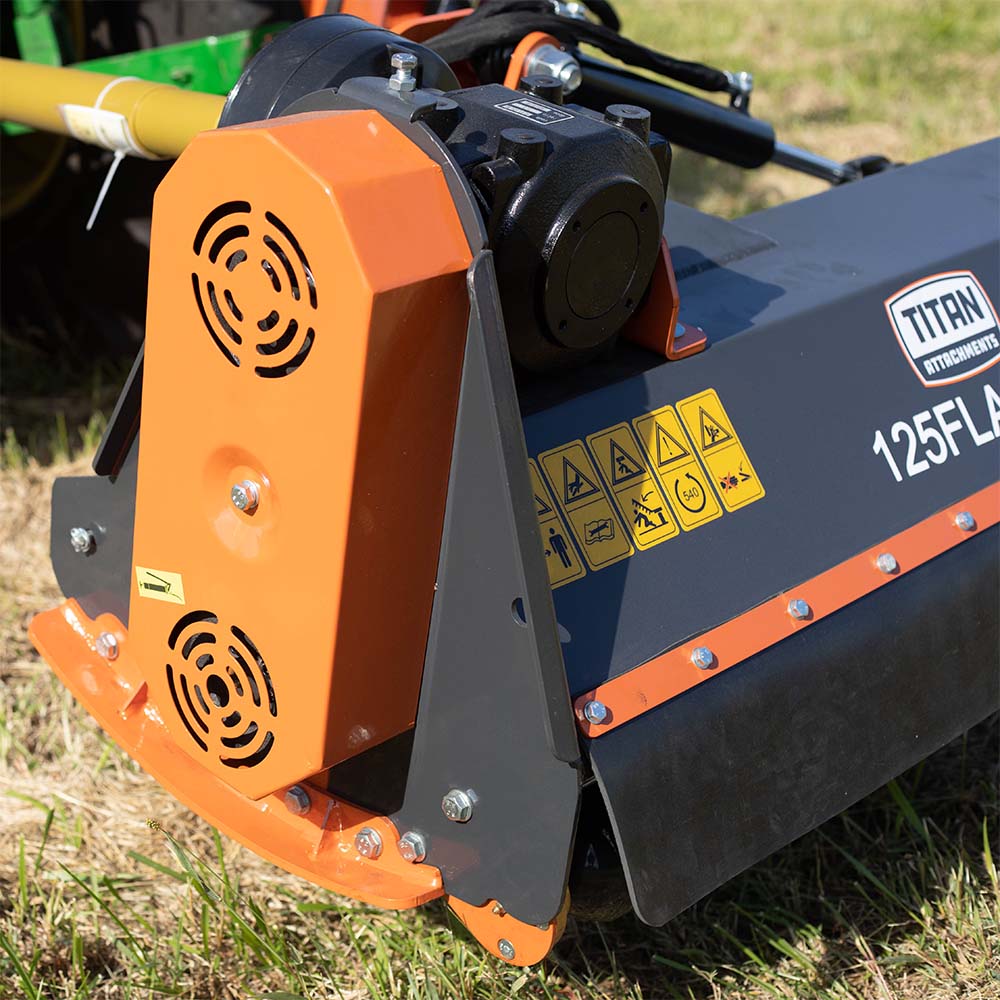 3 Point Offset Ditch Bank Flail Mower | Titan Attachments