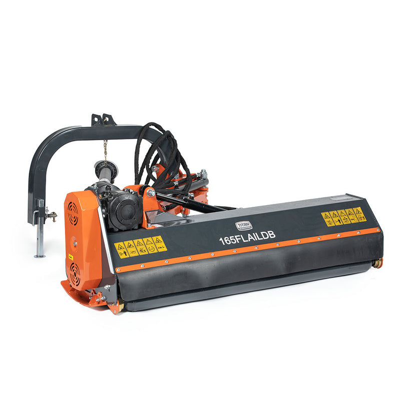 Scratch and Dent, 3 Point Offset Flail Ditch Bank Mower | 65" | Titan ...