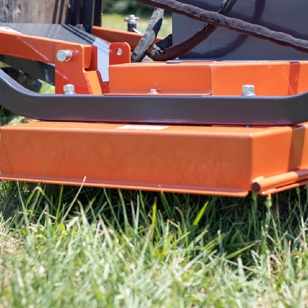 Skid Steer Finish Mower Attachment - Rear Discharge Landscaping ...