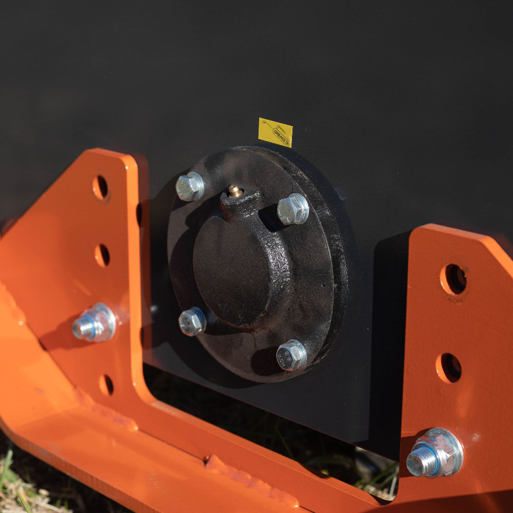 HD Rotary Tiller Attachment - Universal Skid Steer Quick Tach - Bi ...