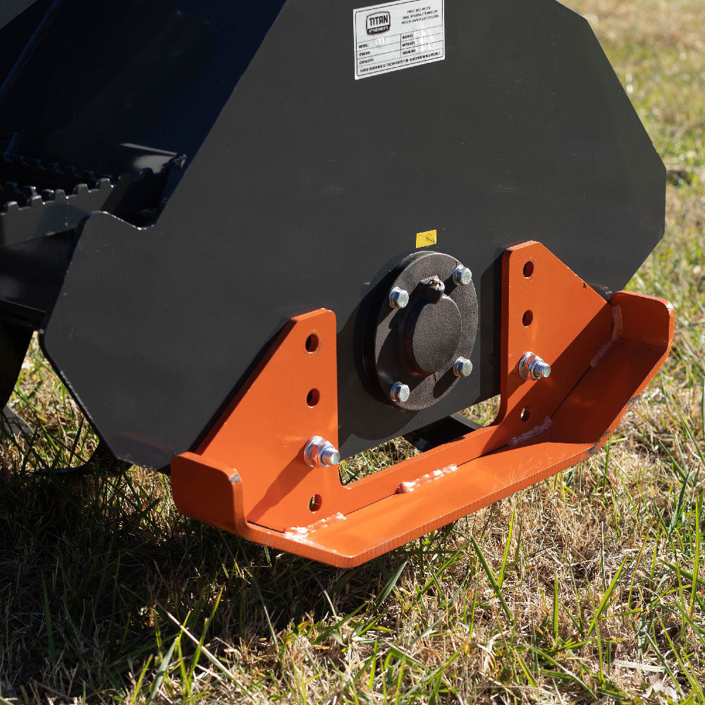 HD Rotary Tiller Attachment - Universal Skid Steer Quick Tach - Bi ...