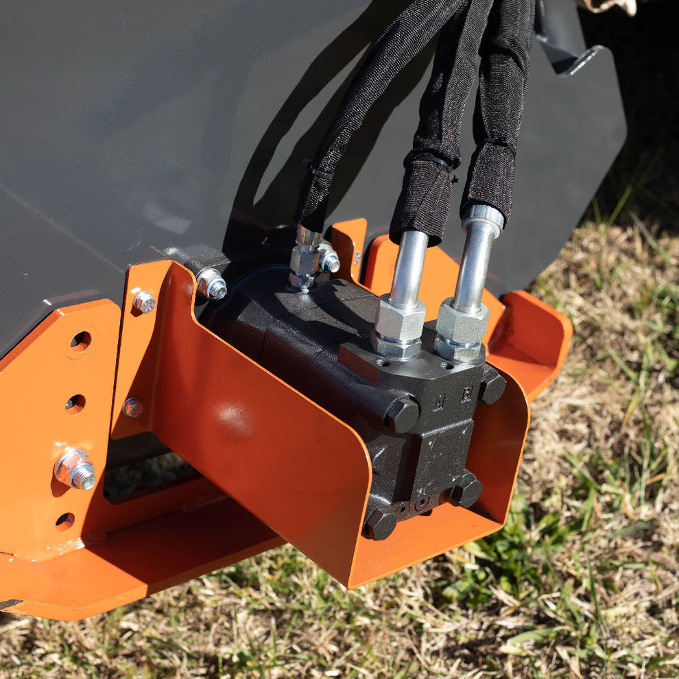 HD Rotary Tiller Attachment - Universal Skid Steer Quick Tach - Bi ...